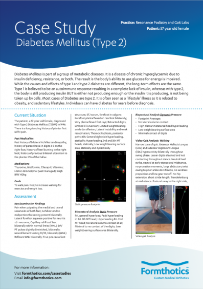 Podiatry Case Study on Diabetes Mellitus - Proud to be a Pod
